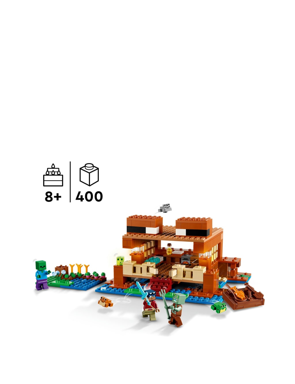LEGO Minecraft The Frog House Toy with Animals 21256 (8+ Yrs) | Lego | M&S