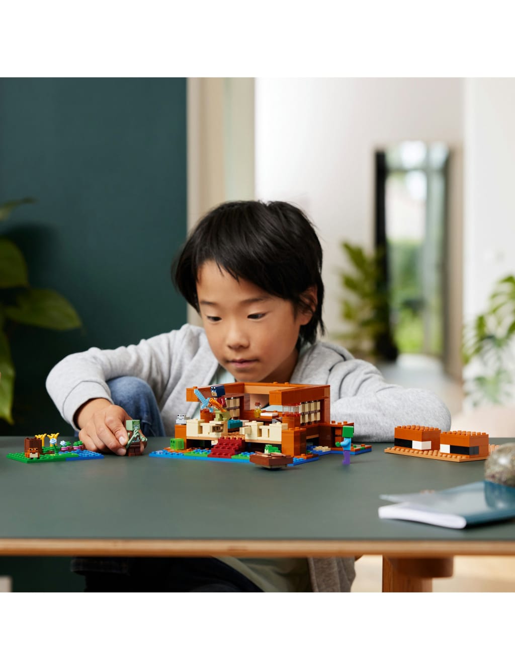 LEGO Minecraft The Frog House Toy with Animals 21256 (8+ Yrs) | Lego | M&S