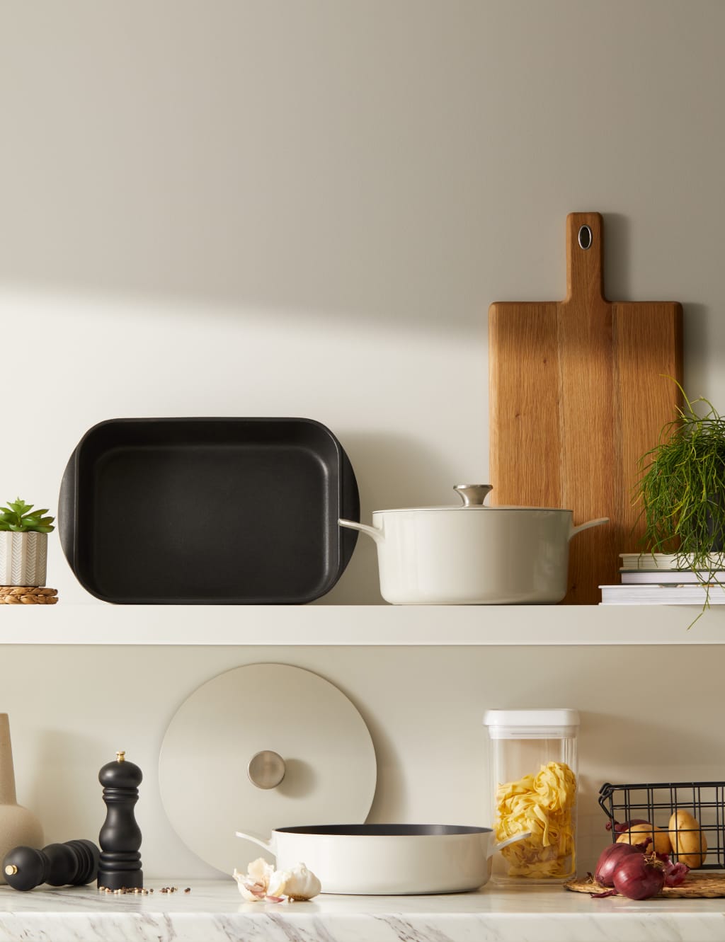 Large Cast Aluminium Roaster | M&S chef | M&S