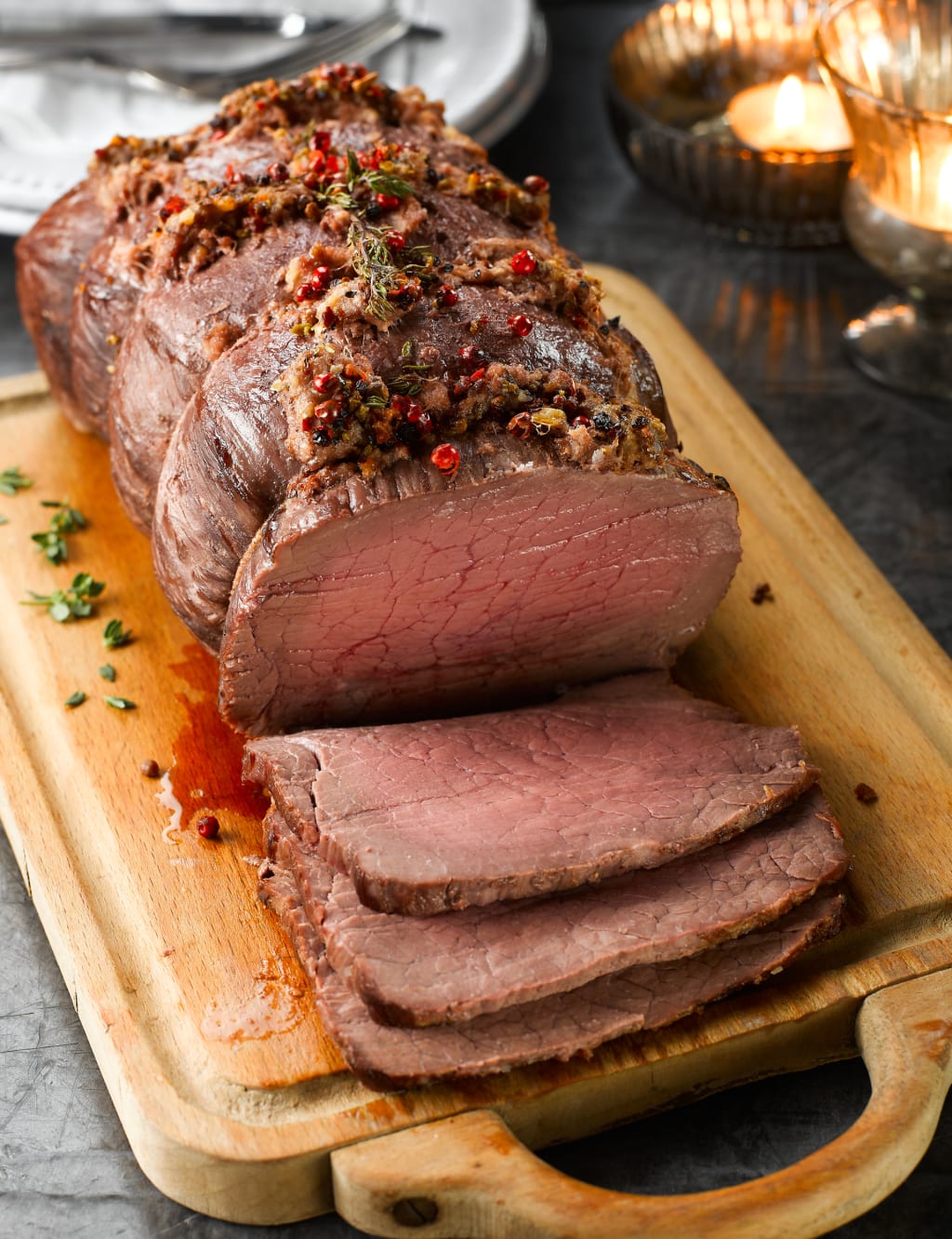 Large Topside of Aberdeen Angus Beef with Basting Fat | M&S
