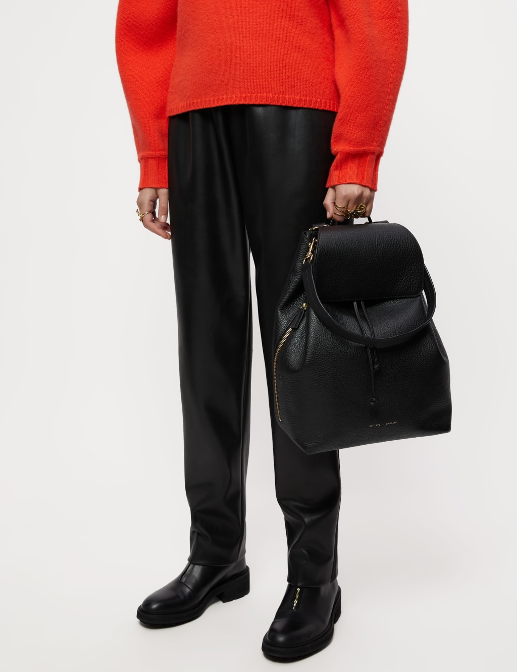 Leather Backpack | Jigsaw | M&S