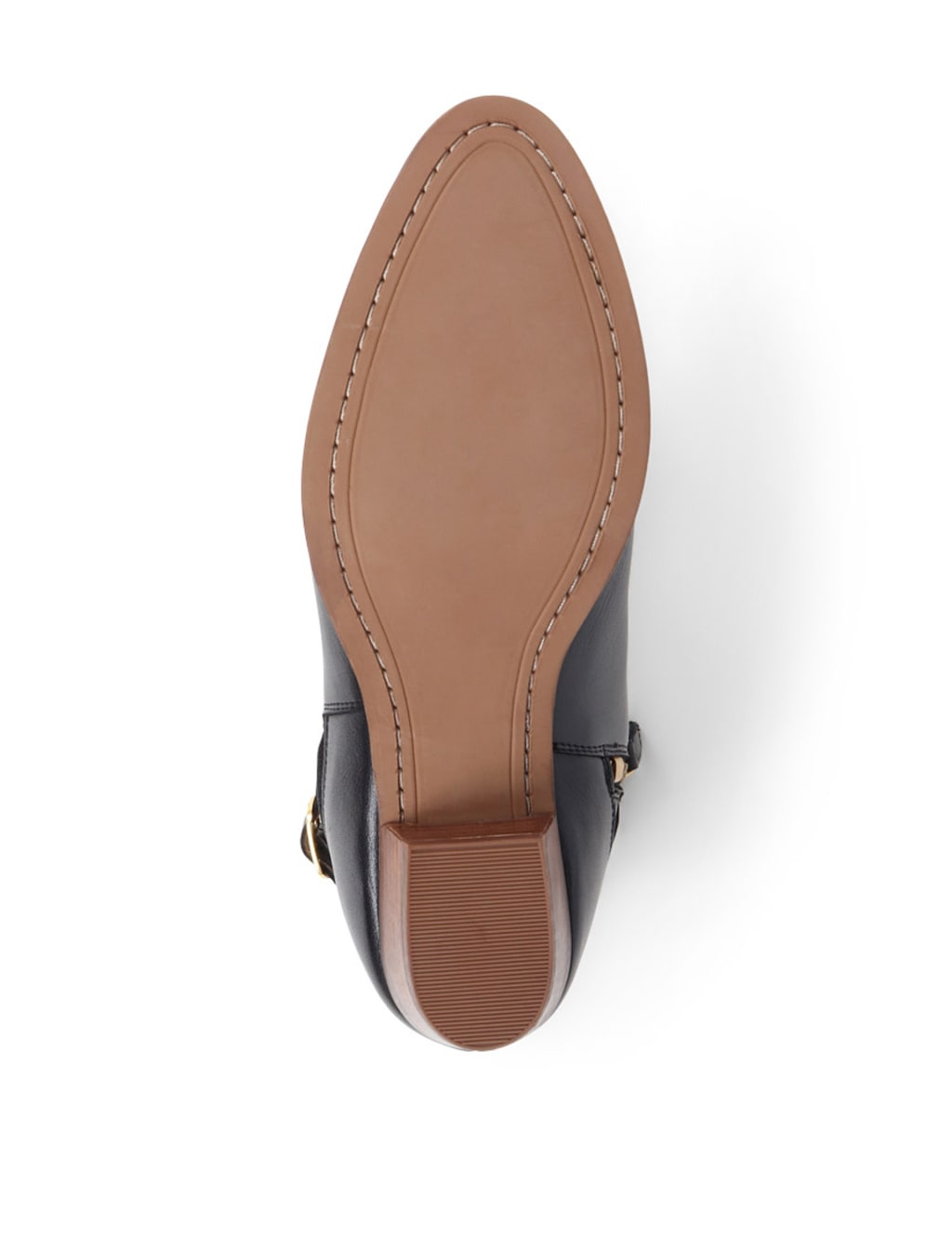 Leather Block Heel Ankle Boots | Jones Bootmaker | M&S