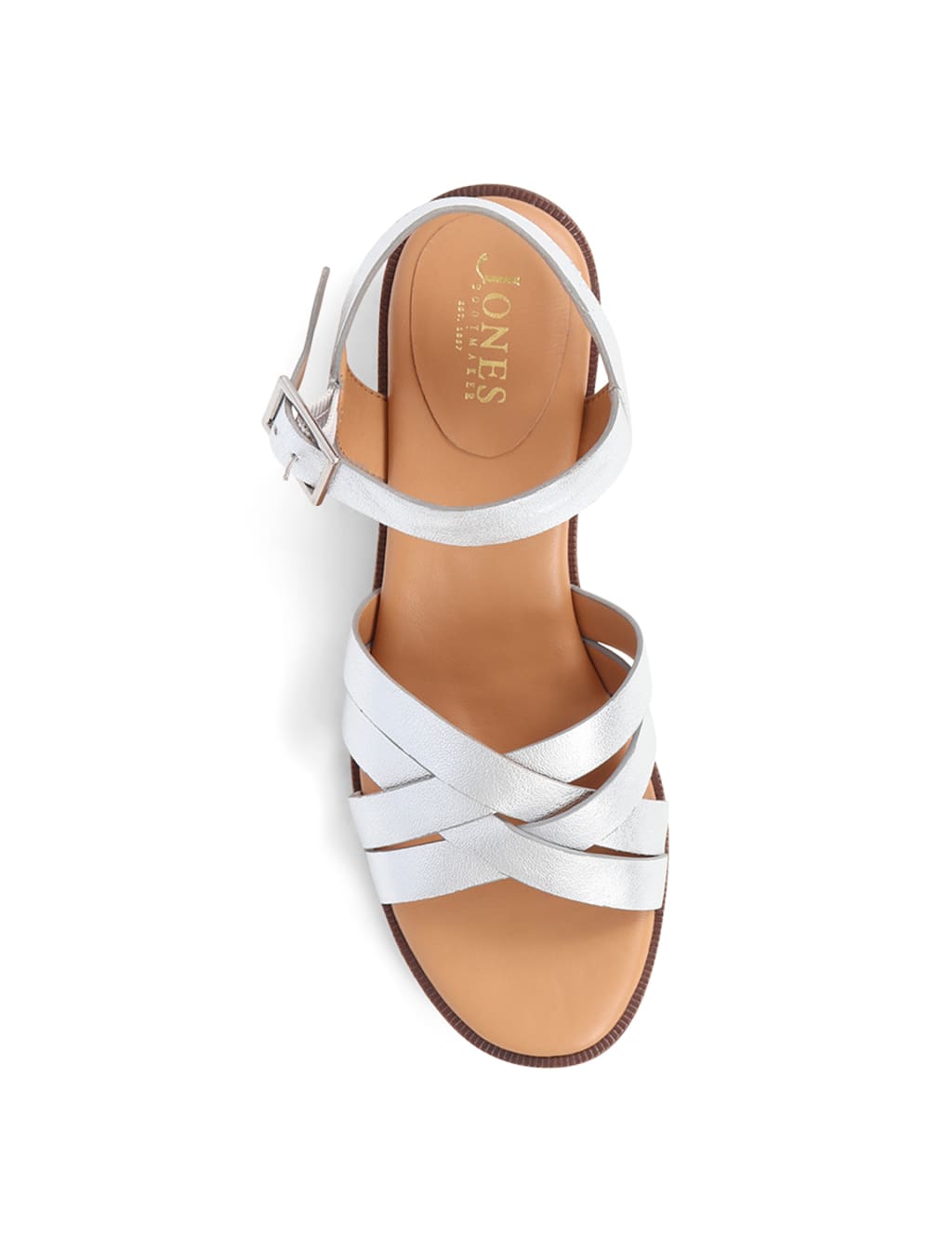 Leather Block Heel Ankle Strap Sandals | Jones Bootmaker | M&S