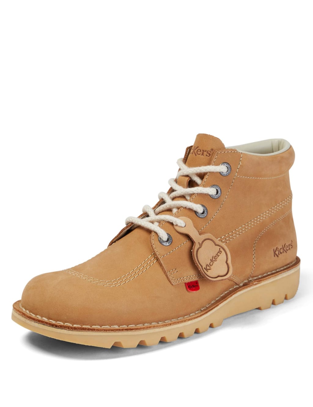 Leather Chunky Lace Up Ankle Boots | Kickers | M&S