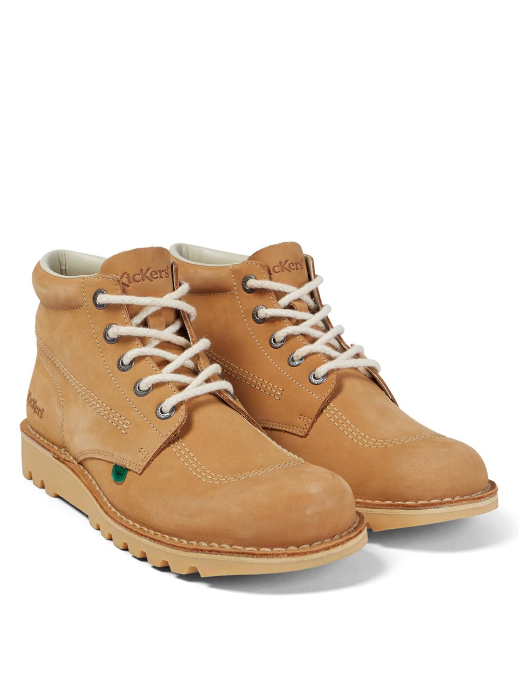 Leather Chunky Lace Up Ankle Boots | Kickers | M&S