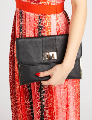 Leather Clutch Bag | Jones Bootmaker | M&S