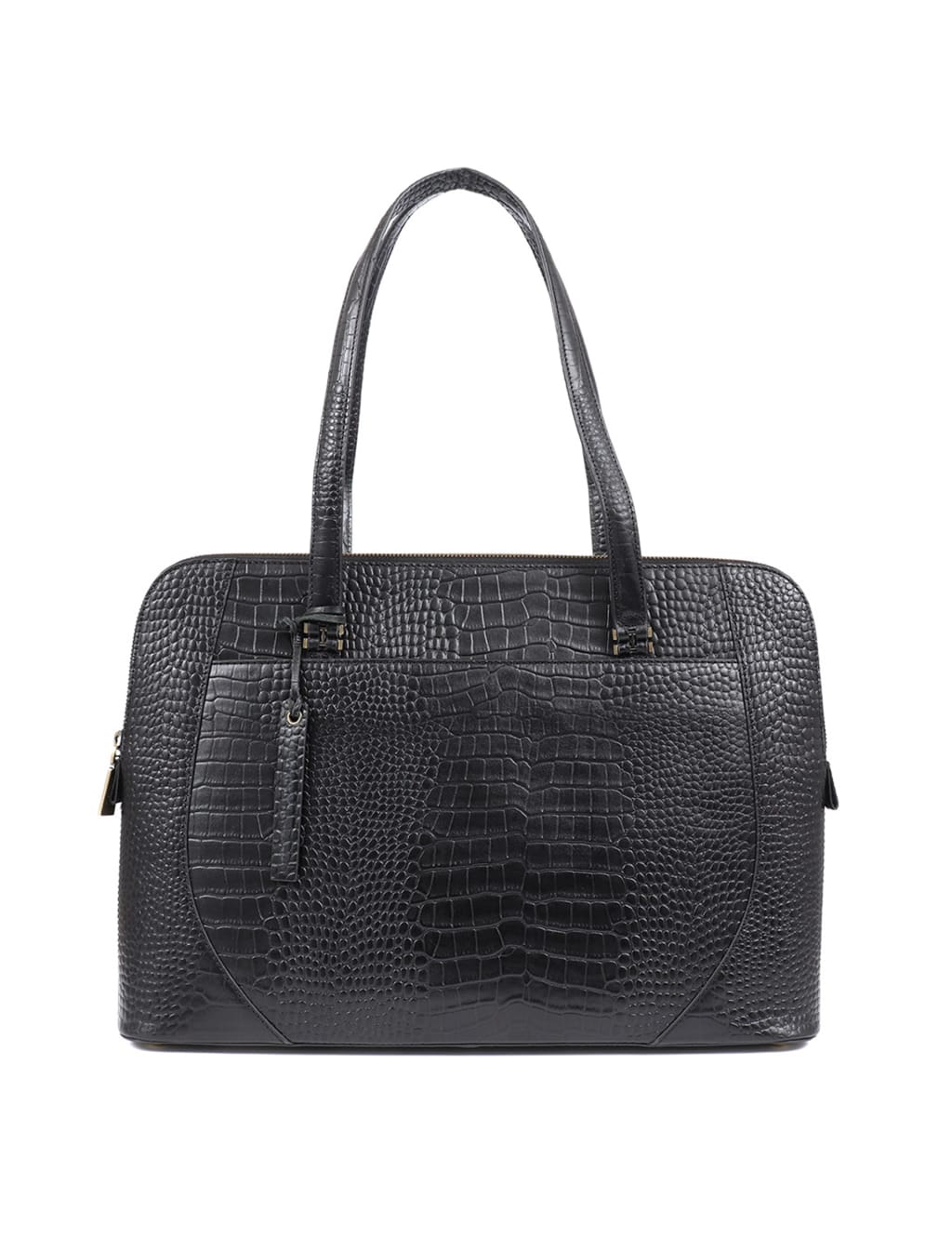 Leather Croc Effect Tote Bag | Jones Bootmaker | M&S