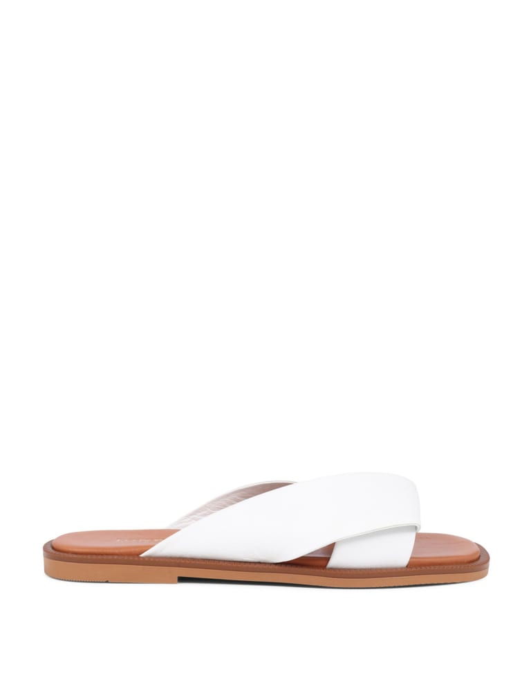 Leather Flat Mules | Jones Bootmaker | M&S