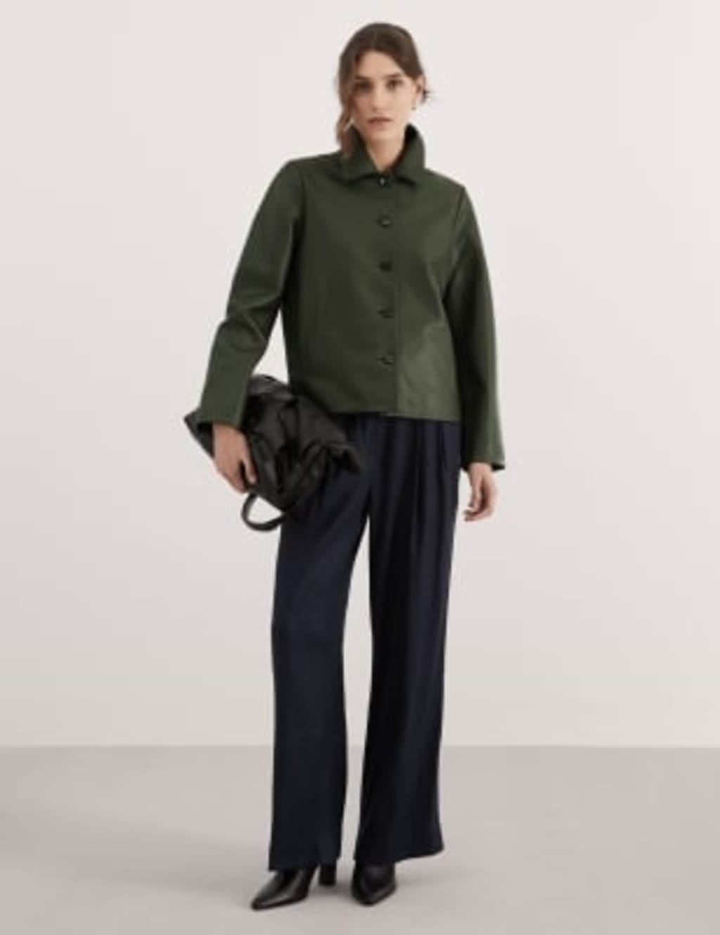 Leather Jacket | JAEGER | M&S