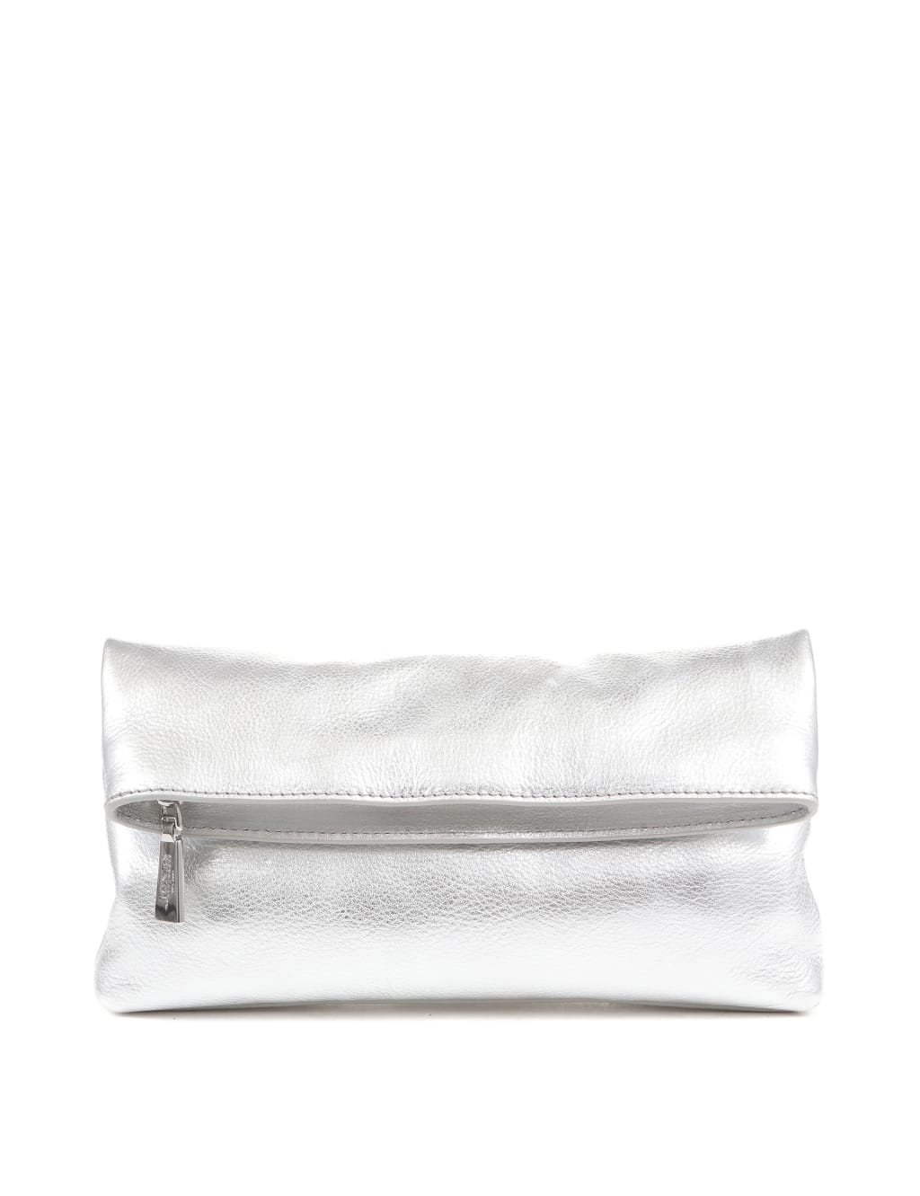 Leather Metallic Foldover Clutch Bag | Jones Bootmaker | M&S