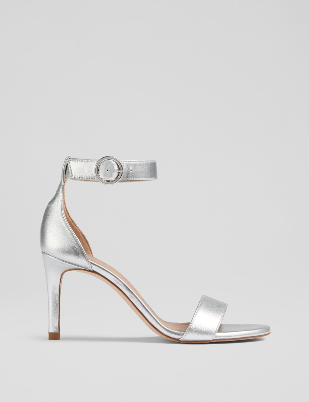 Leather Metallic Stiletto Heel Sandals | LK BENNETT | M&S