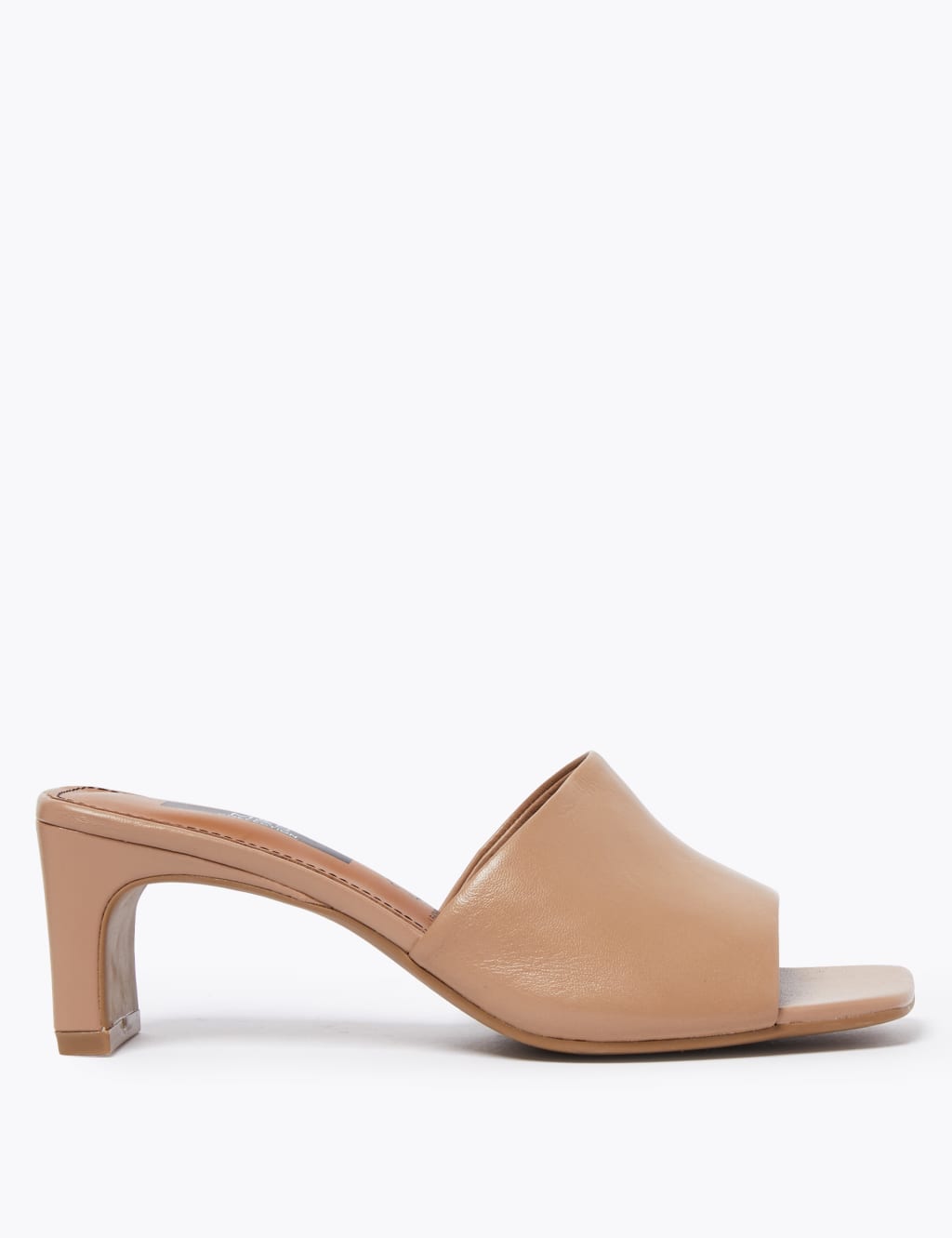 Leather Open Toe Mules | M&S Collection | M&S