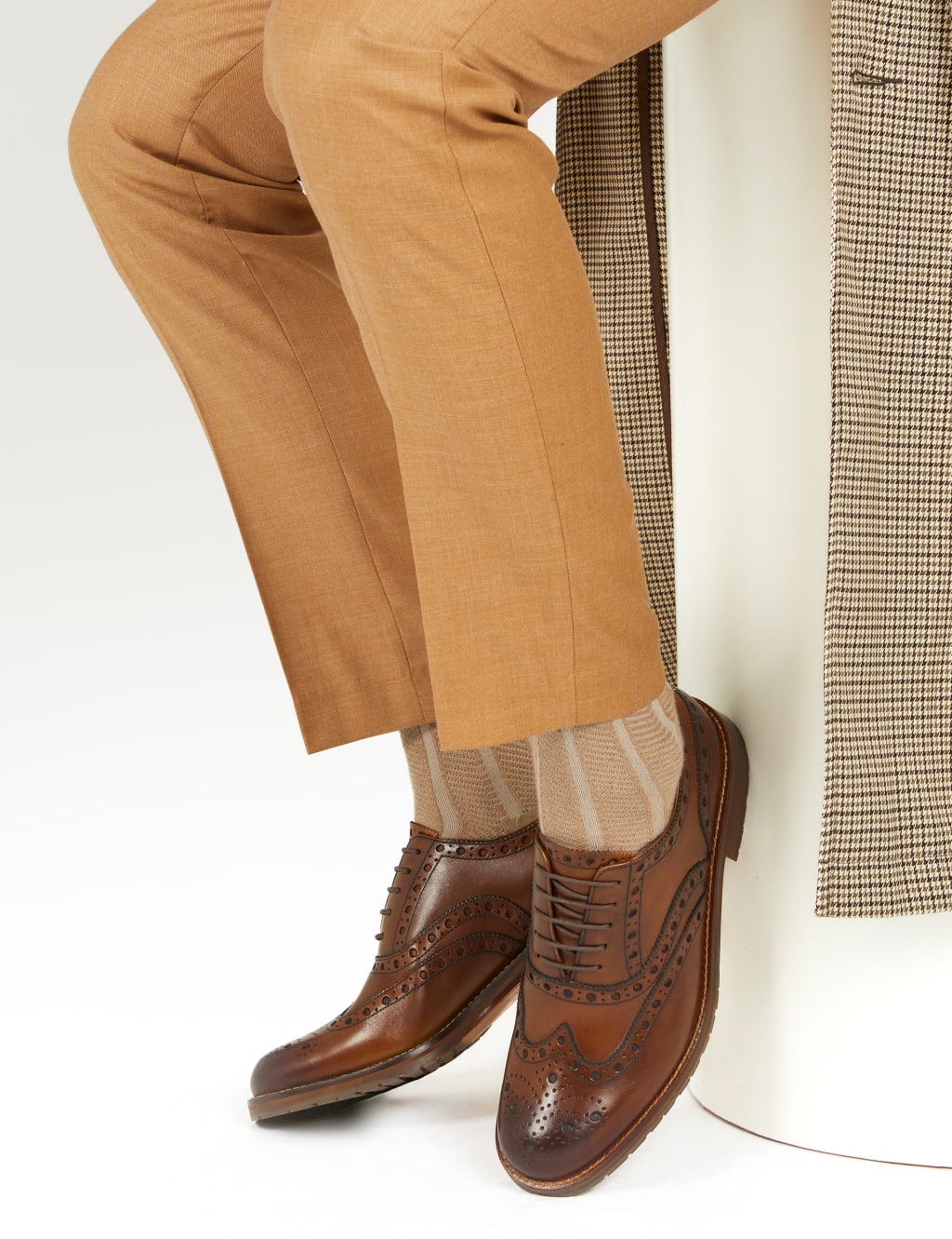 Leather Oxford Brogues | Jones Bootmaker | M&S