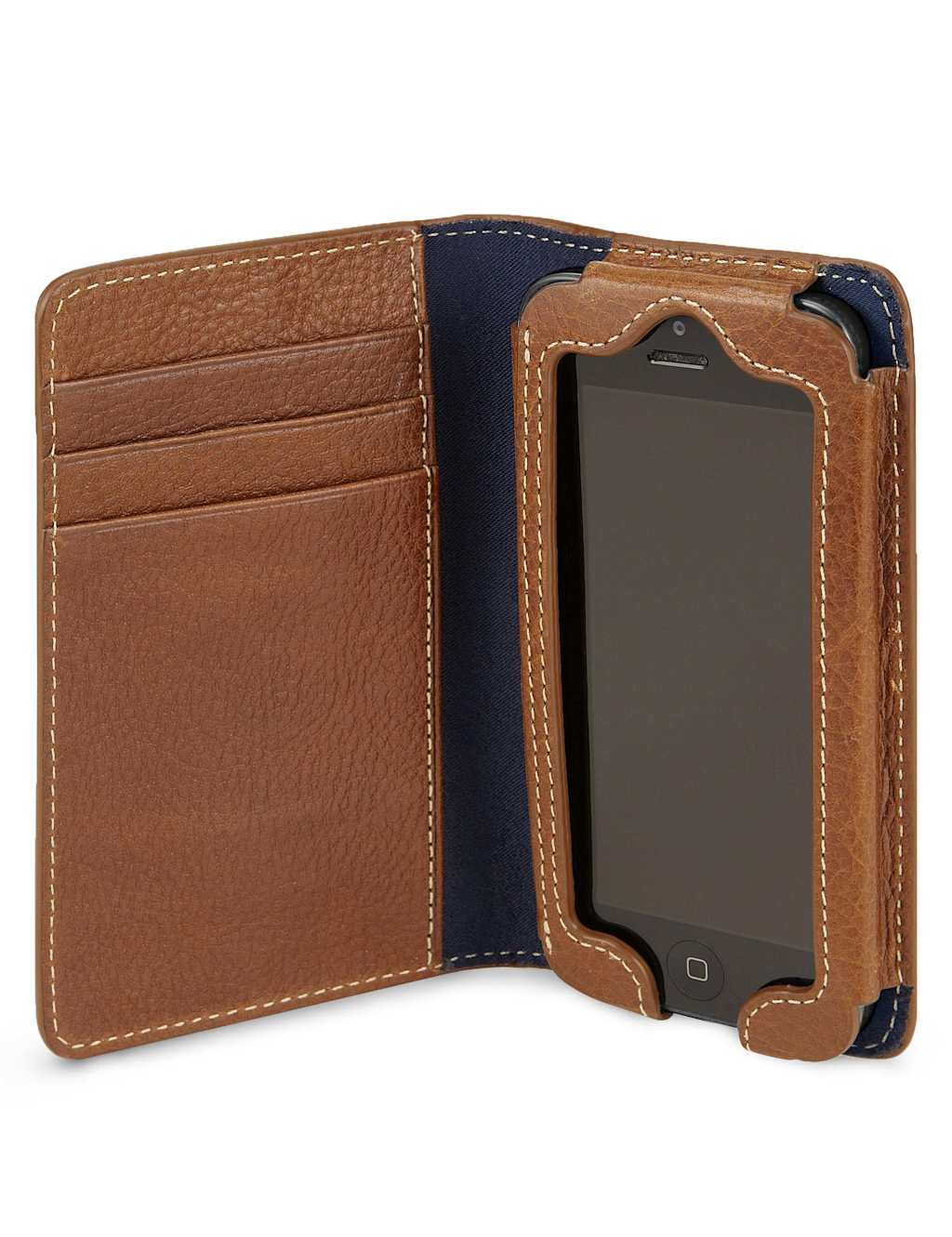 Leather Phone & Card Case | Collezione | M&S