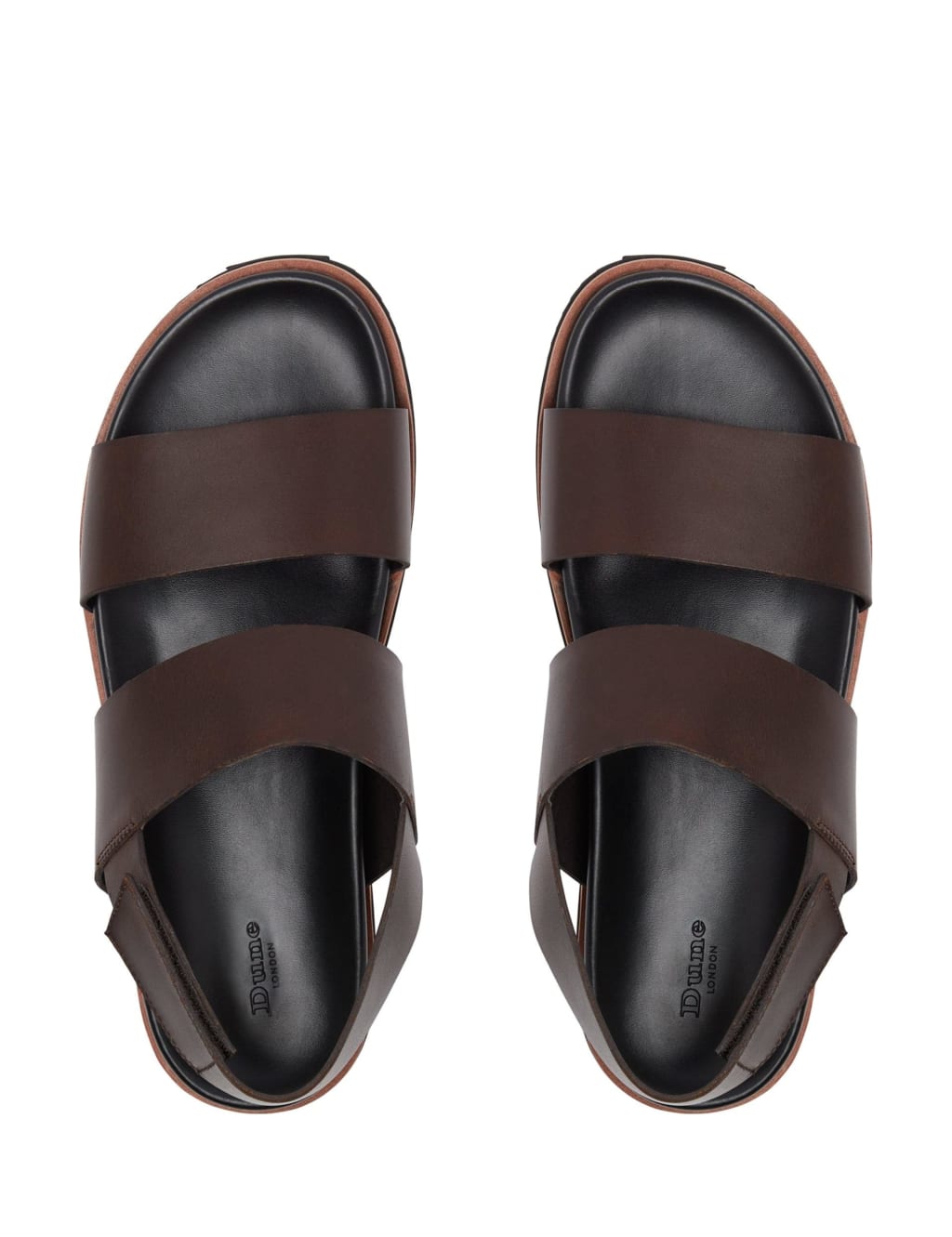 Leather Riptape Sandals | Dune London | M&S