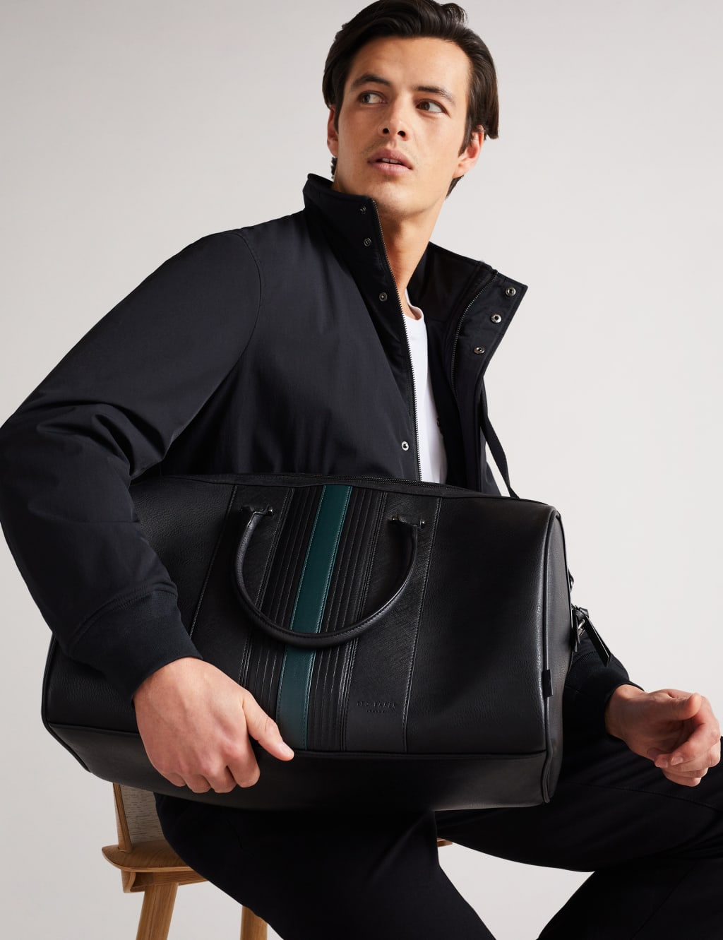 Leather Weekend Bag | Ted Baker | M&S