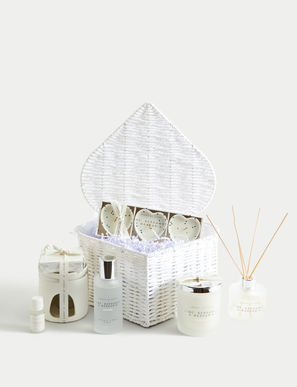 Lime, Bergamot & Mandarin Gift Set | Library of Scent | M&S