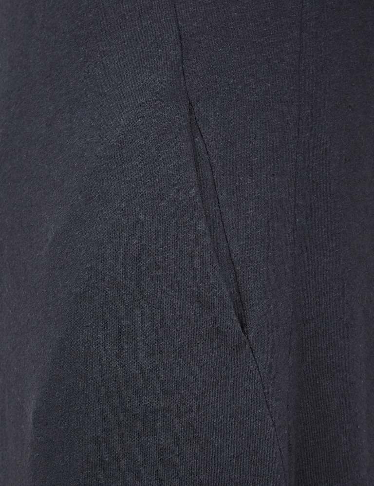 Linen Blend Midi Shift Dress | Celtic & Co. | M&S