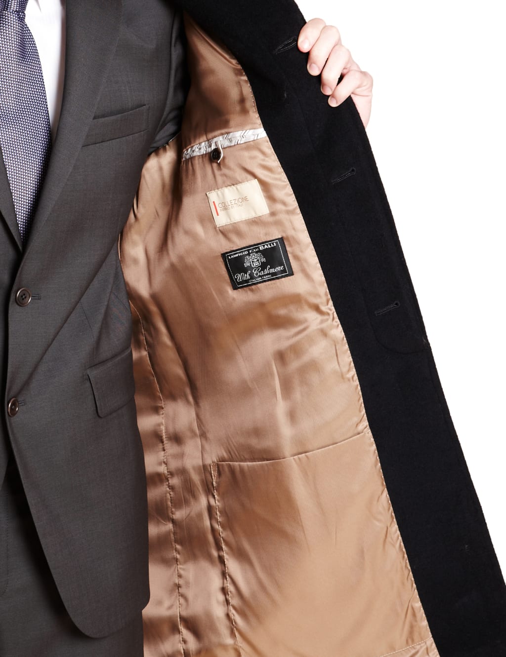 Luxury Italian Wool Coat with Cashmere | Collezione | M&S