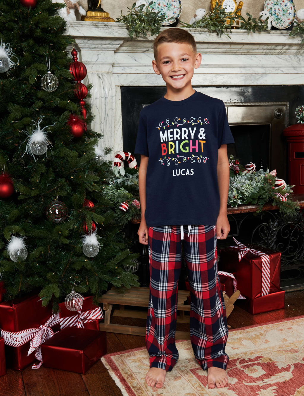 Boys’ Short-sleeved Pyjamas | M&S