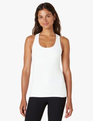 Spacedye Step Up Racer Back Vest Top | Beyond Yoga | M&S