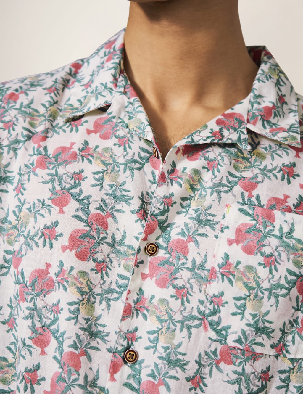 Men’s Cuban Collar Shirts | M&S