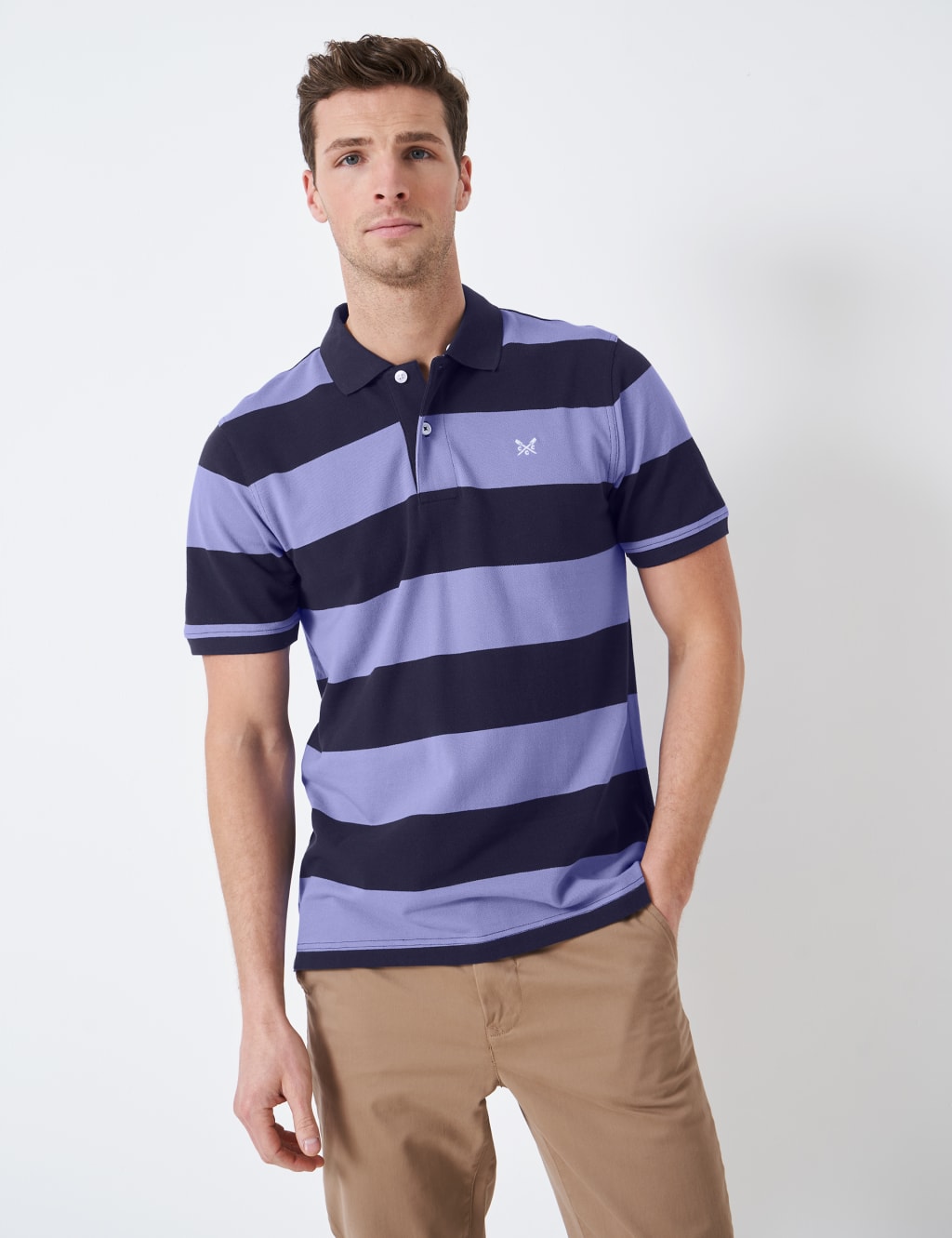 Men’s Striped Polo Shirts | M&S