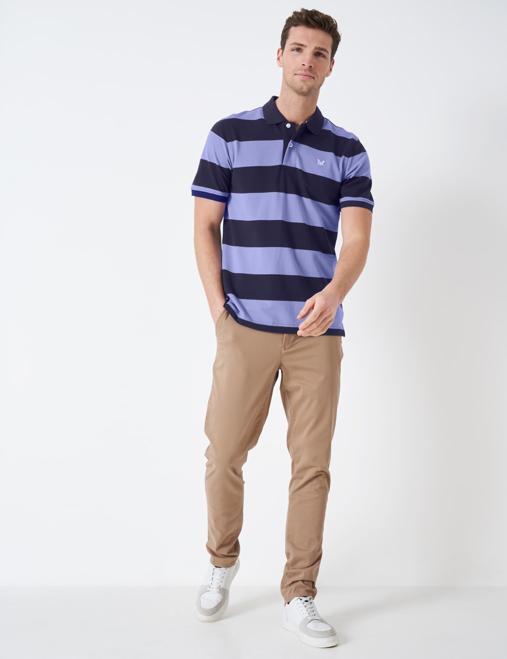 Men’s Striped Polo Shirts | M&S