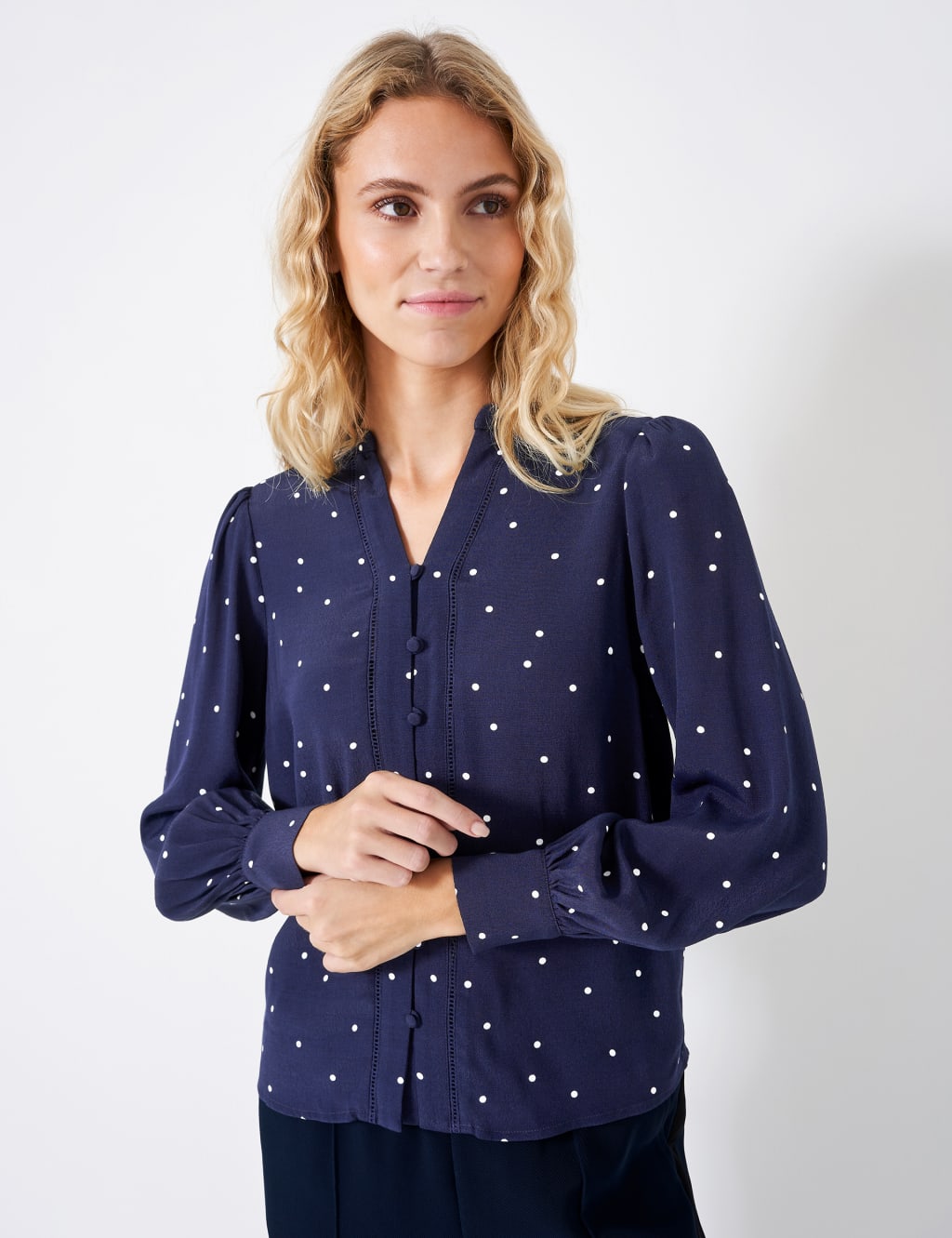 Women’s Navy Shirts & Blouses | M&S