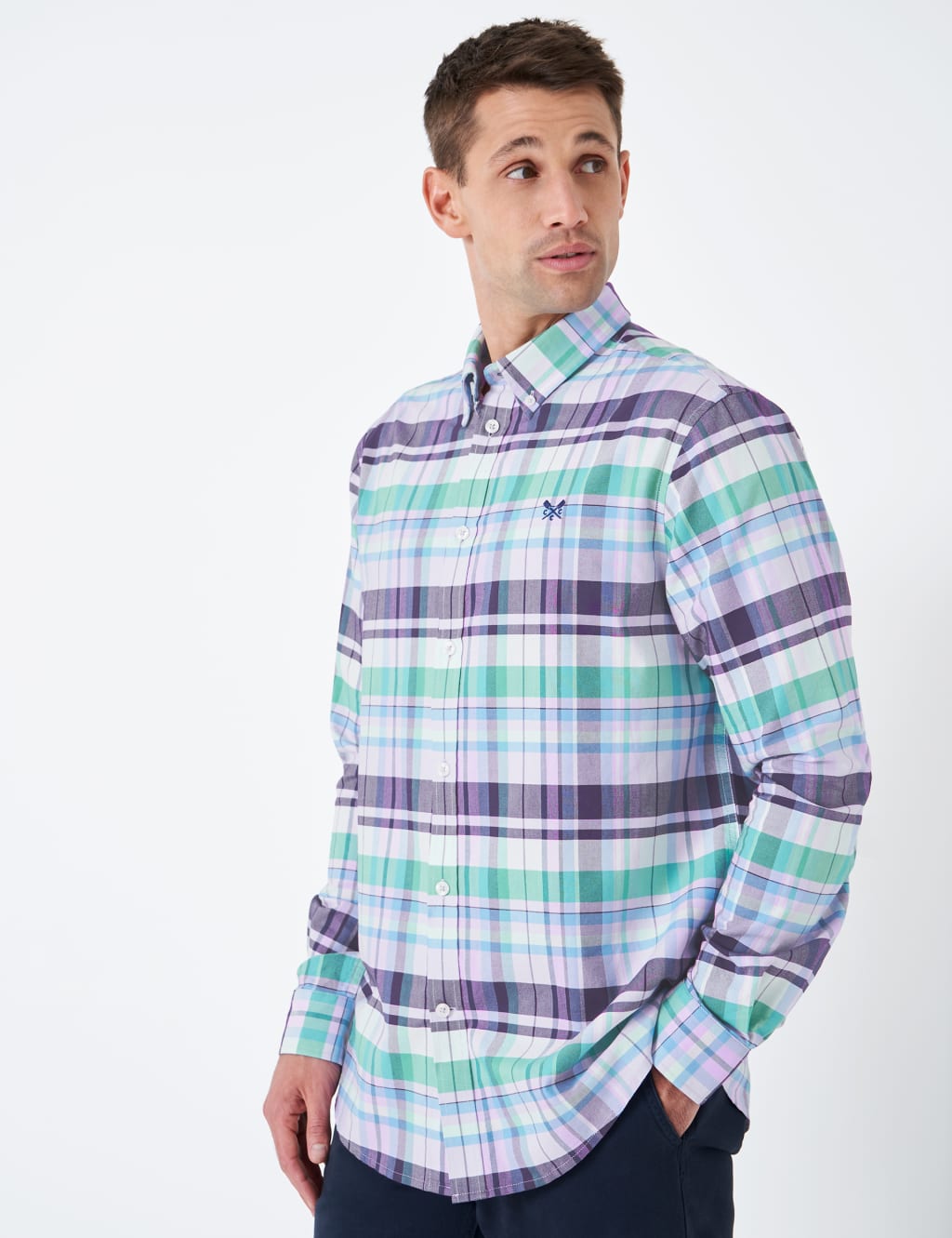 Men's Purple Shirts | M&S