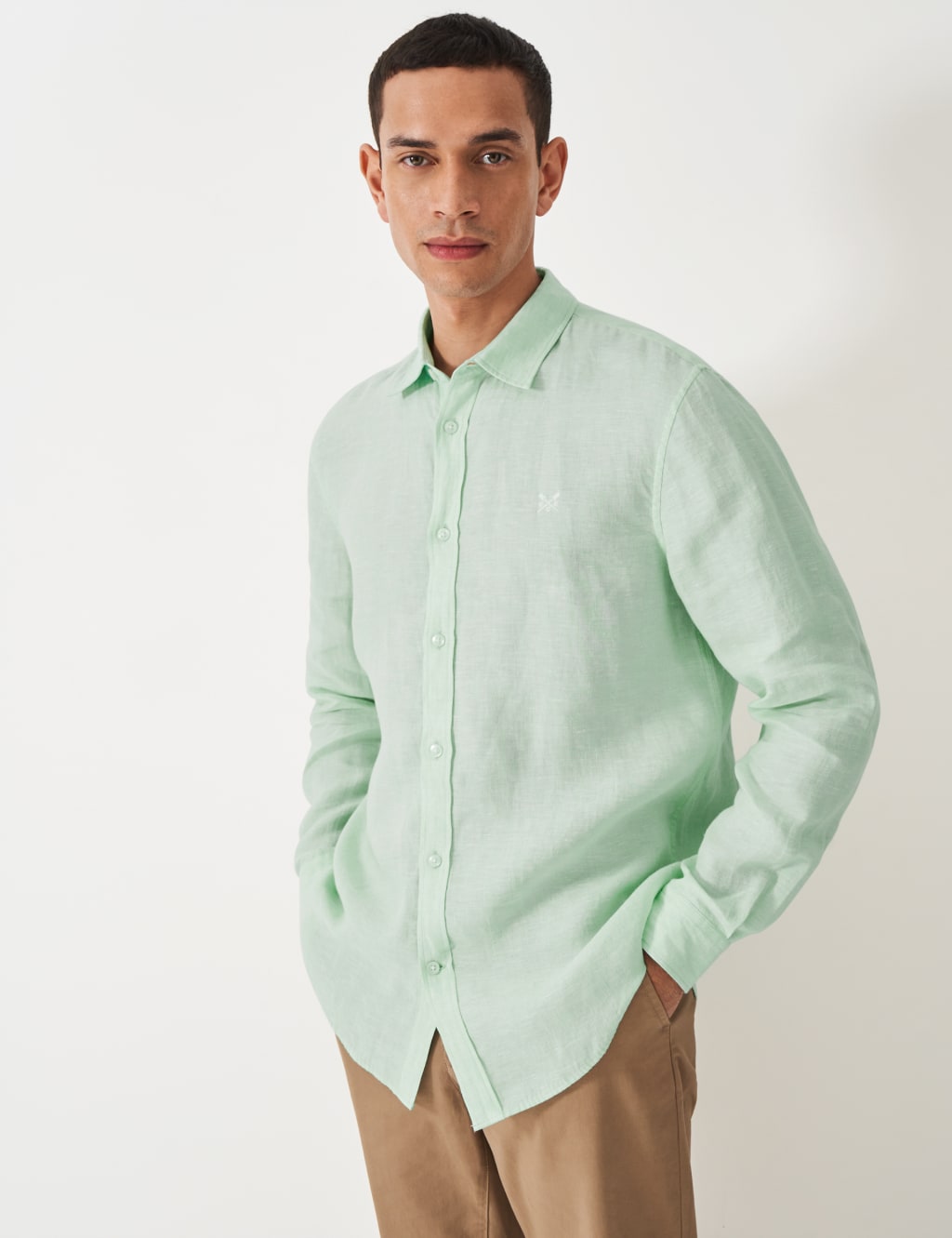 Men’s Casual Linen Shirts | M&S