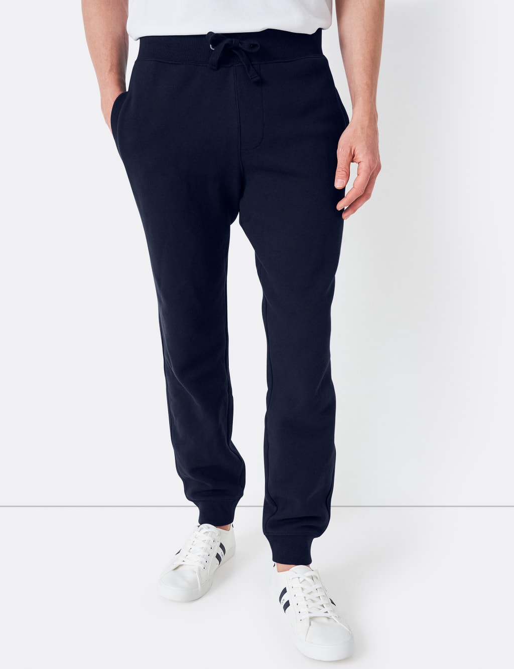 Men’s Navy Joggers | M&S