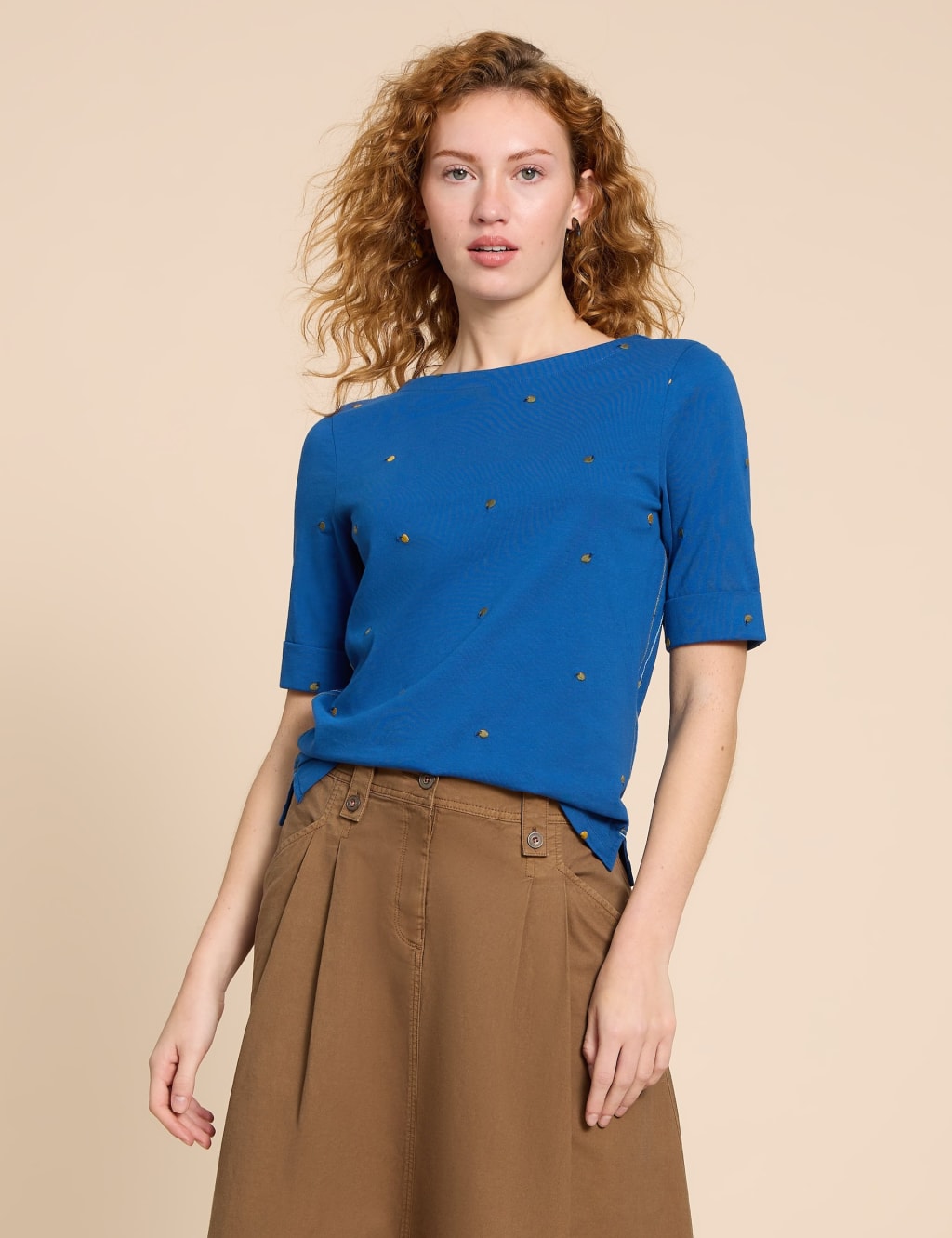 Women's Slash Neck T-Shirts | M&S