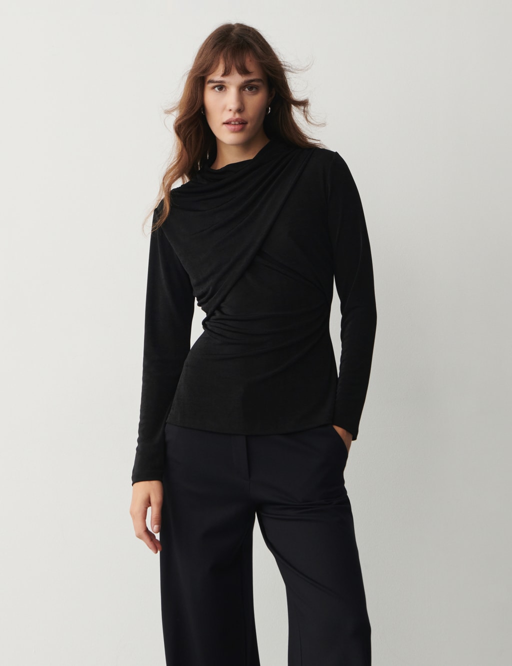 Women's Cowl Neck Tops | M&S