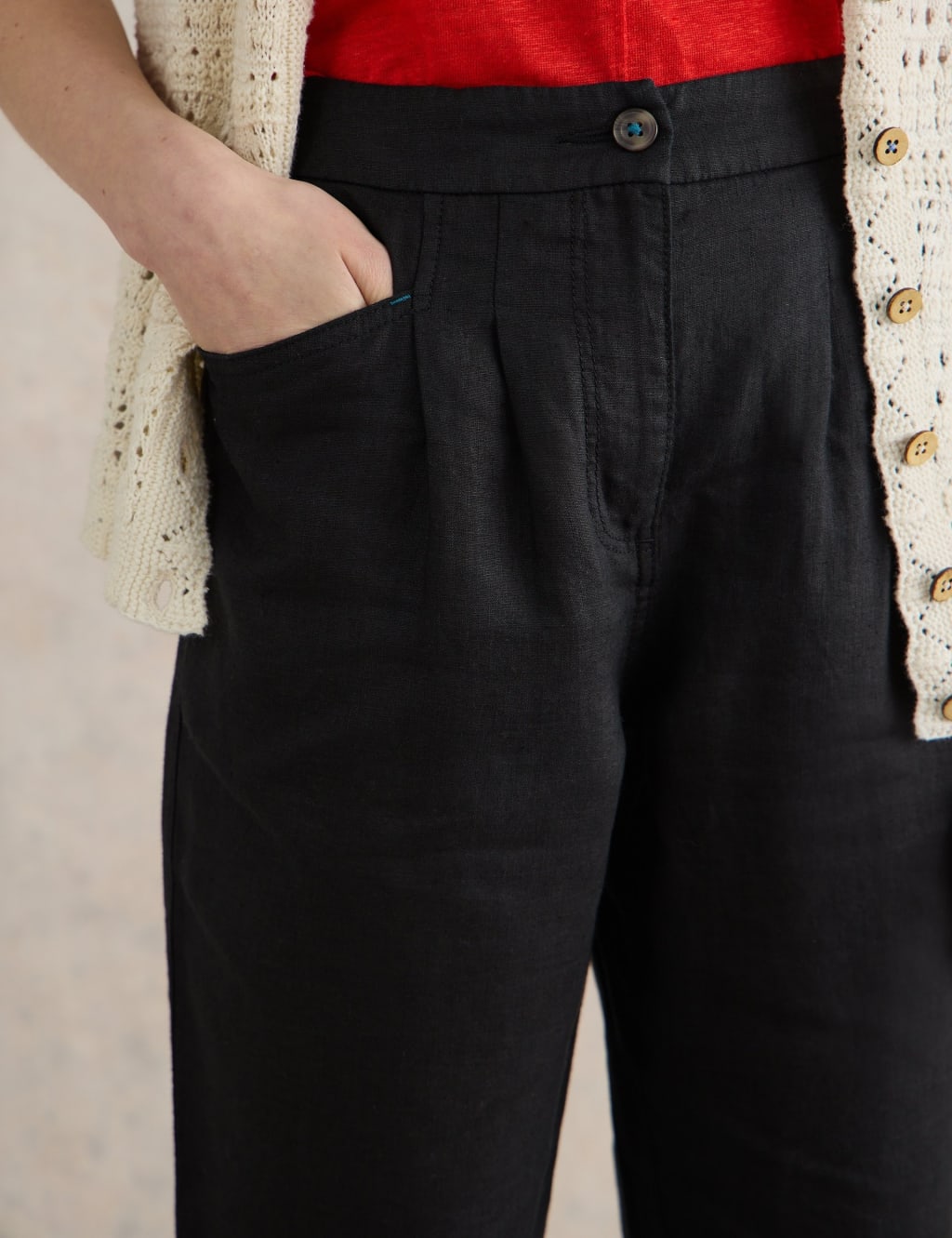 Women's Linen Trousers | M&S