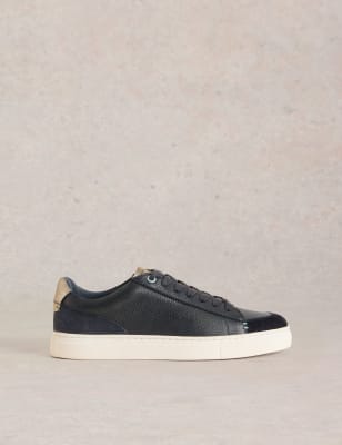 Women's Navy Trainers | M&S