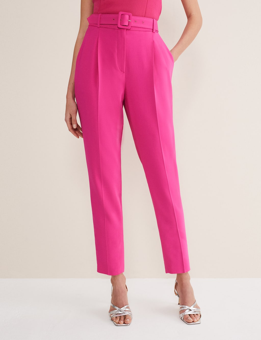 Women's Pink Trousers | M&S