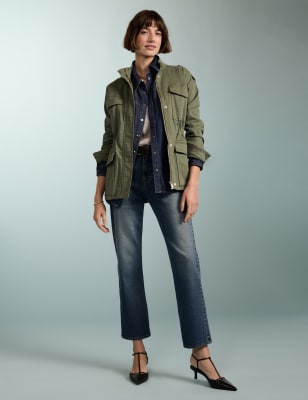 Shop Plus-Size Utility Jackets at M&S