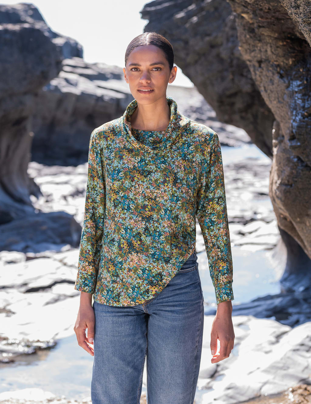 Women's Cowl Neck Tops | M&S