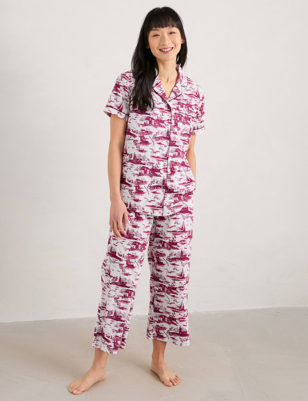 Women’s Cropped Pyjamas | M&S