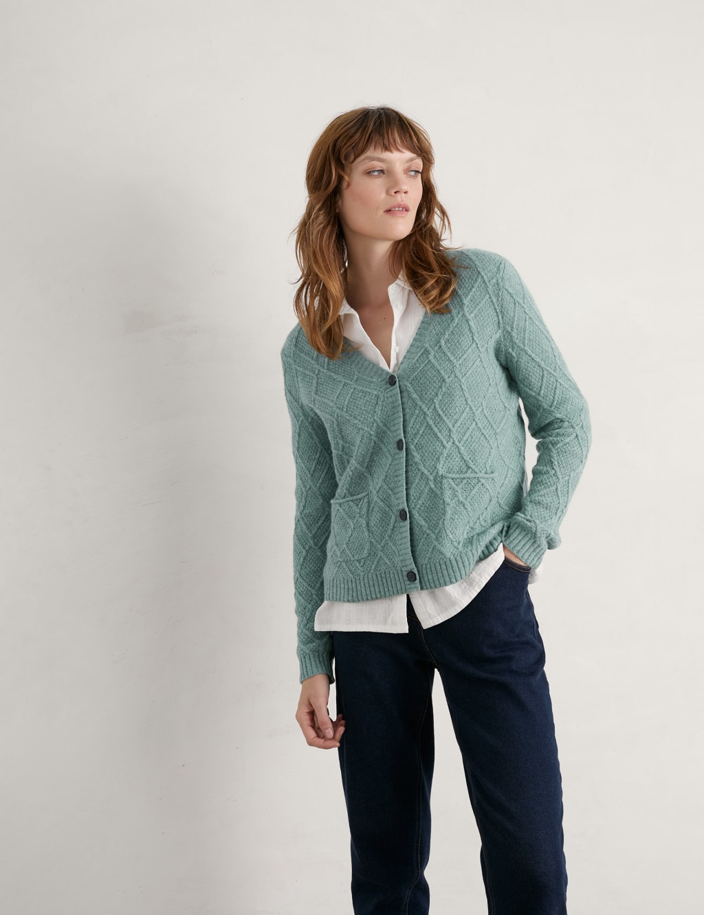 Women’s Merino Wool Cardigans |M&S | M&S
