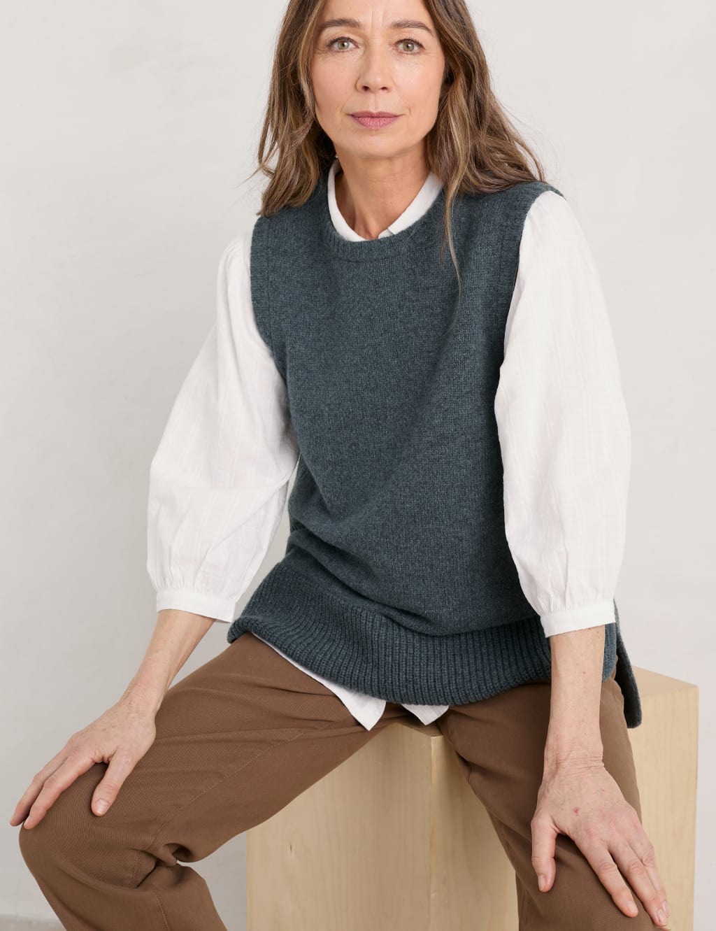 Women’s Merino Wool Tops | M&S
