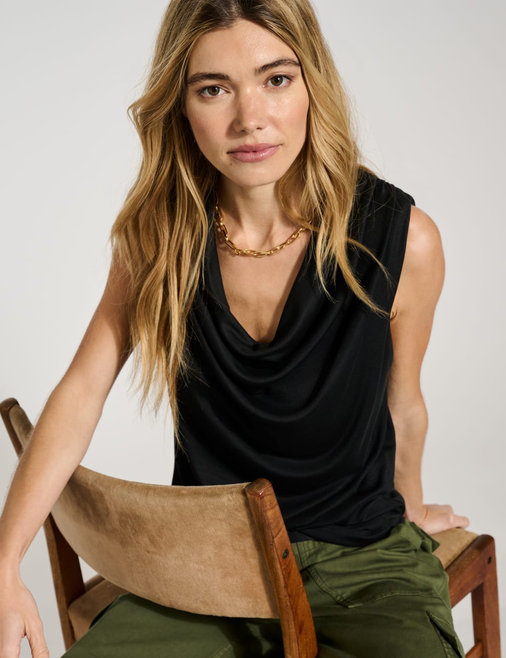 Women's Cowl Neck Tops | M&S