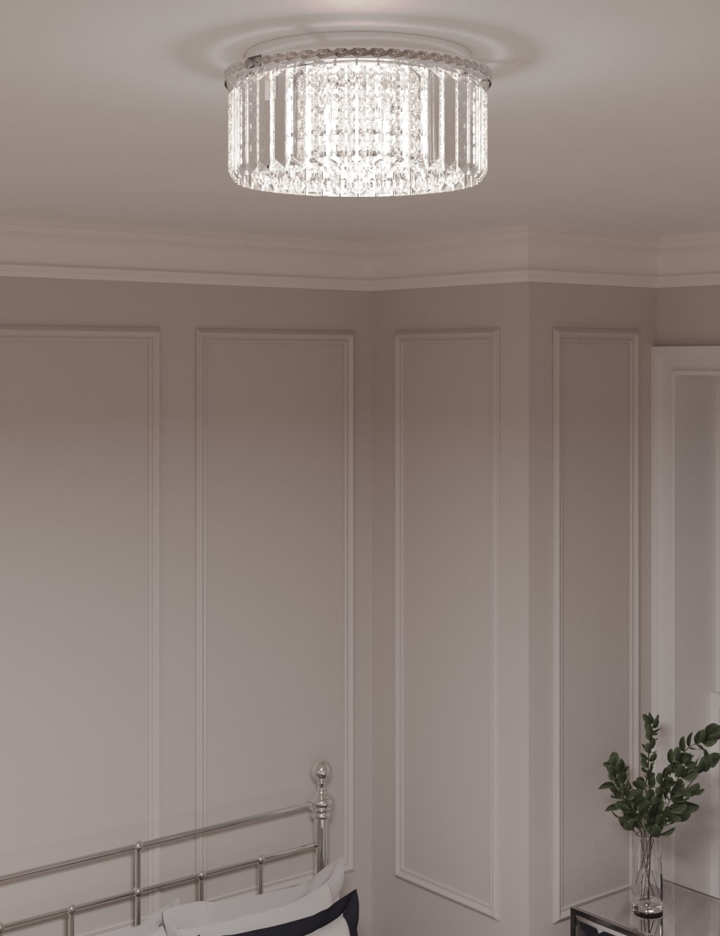 Marilyn Flush Ceiling Light | M&S Collection | M&S