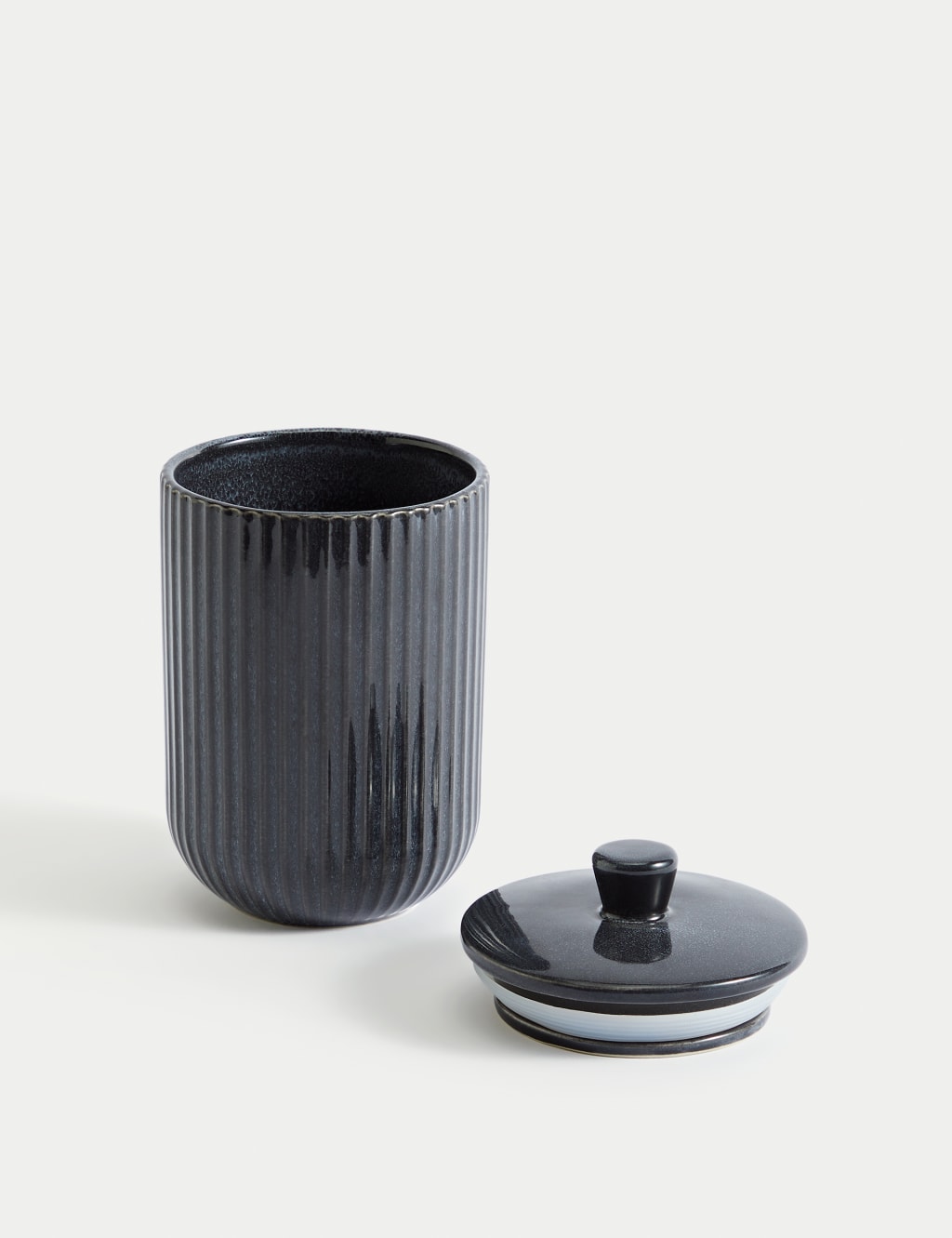 Medium Ribbed Storage Jar | M&S Collection | M&S