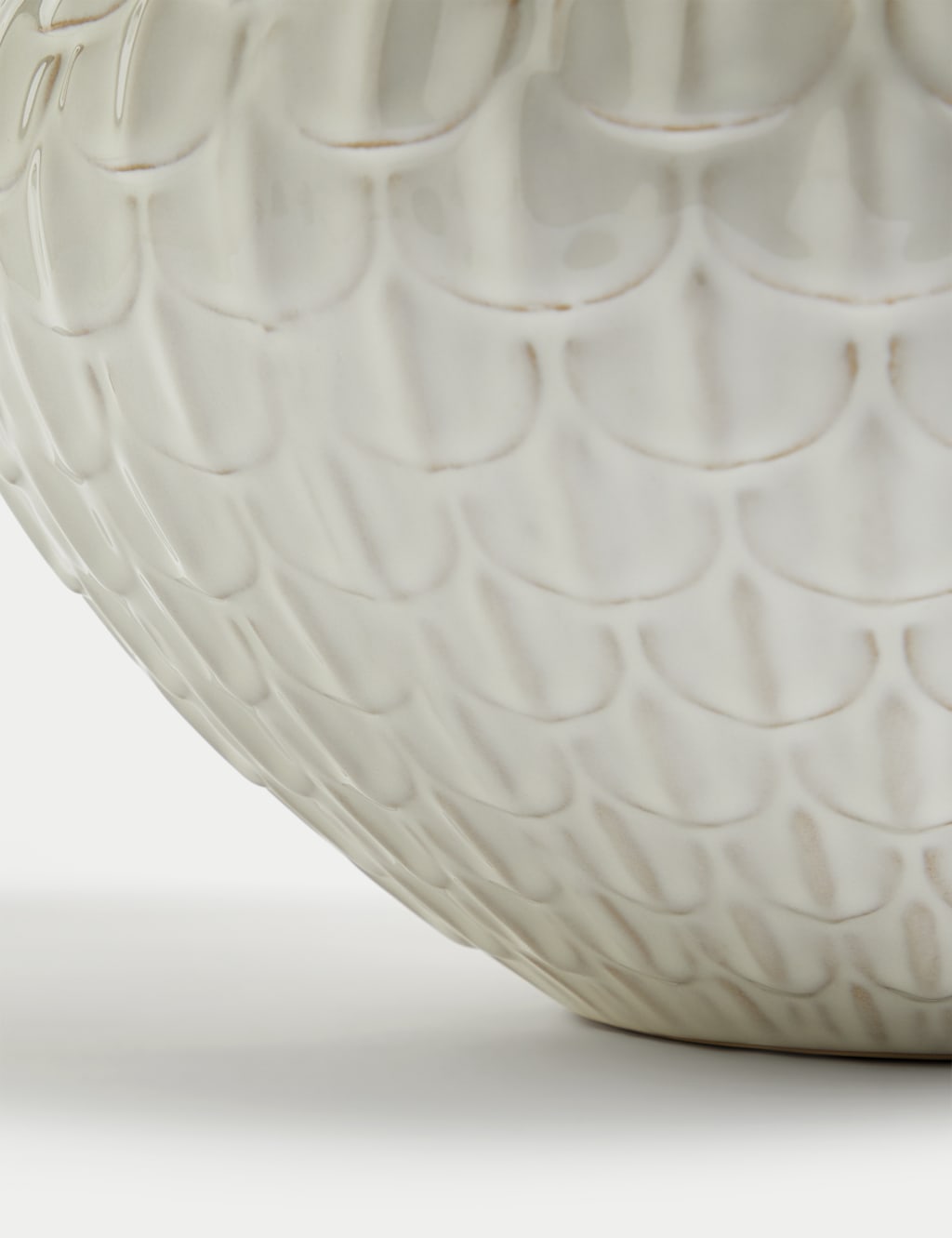 Medium Scalloped Textured Vase | M&S Collection | M&S