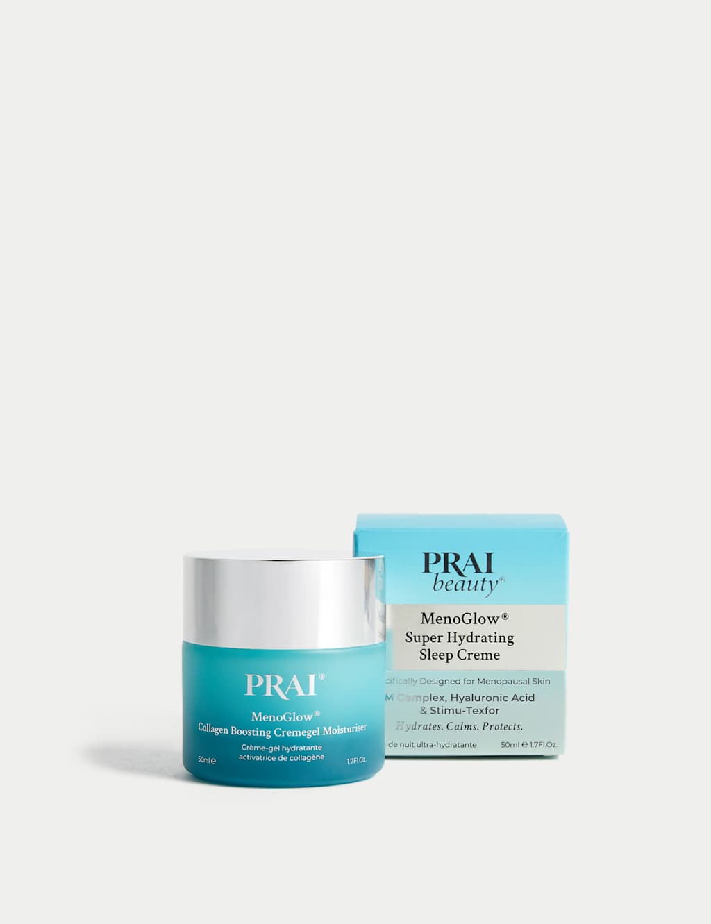 Menoglow Super Hydrating Sleep Cream 50ml | PRAI | M&S