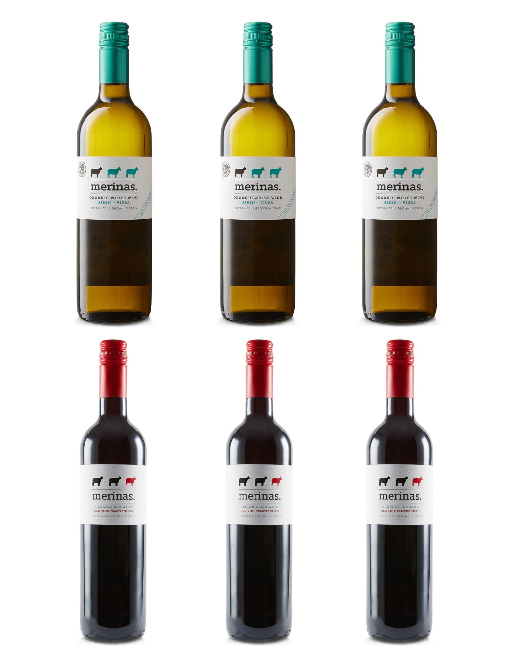 Merinas Organic Wine Case - Case of 6 | M&S