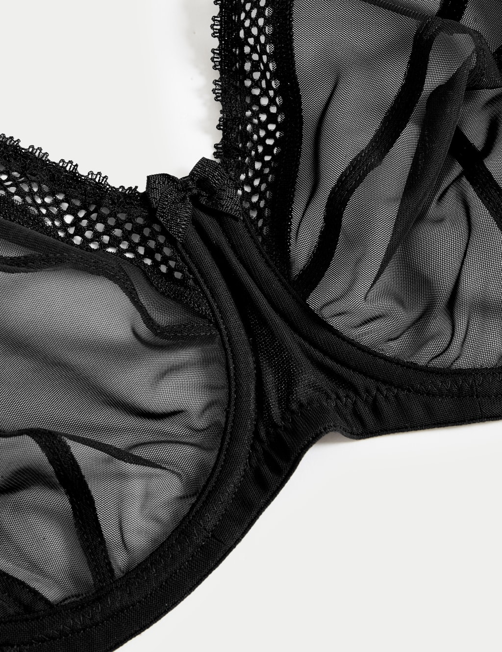 Mesh Wired Extra Support Bra | M&S Collection | M&S