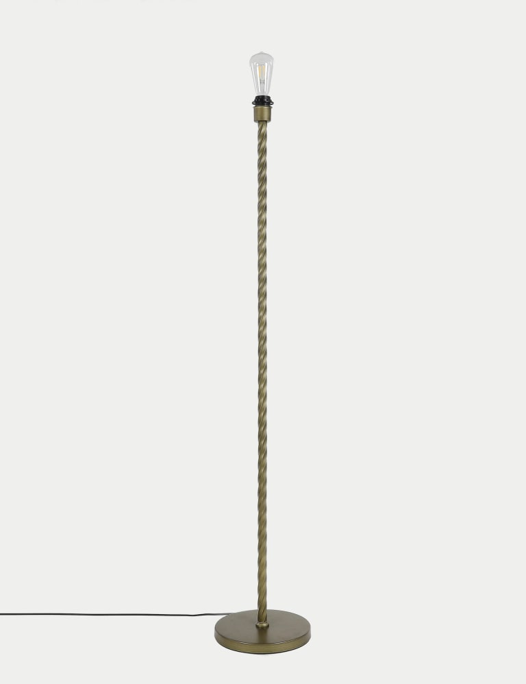 Metal Twisted Floor Lamp Base | M&S Collection | M&S
